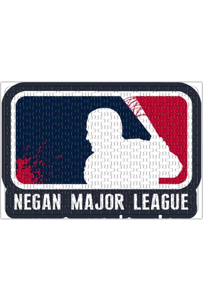 Baskı Dükkanı Negan Major League Puzzle 240 Parça Yapboz Baskı Dükkanı Negan Major League Puzzle 240 Parça Yapboz