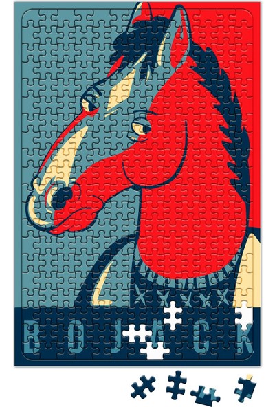Baskı Dükkanı Bojack We Trust Puzzle 240 Parça Yapboz