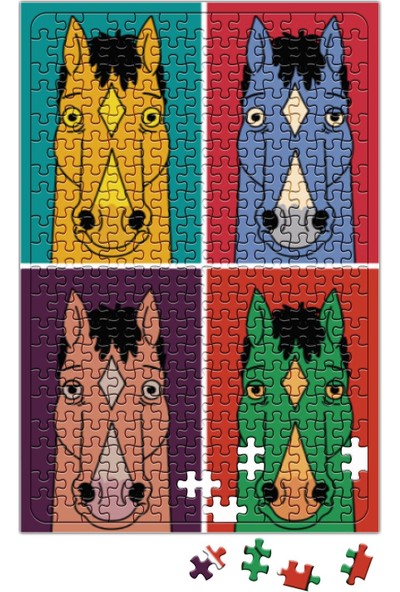 Baskı Dükkanı Bojack Horseman 01 Puzzle 240 Parça Yapboz