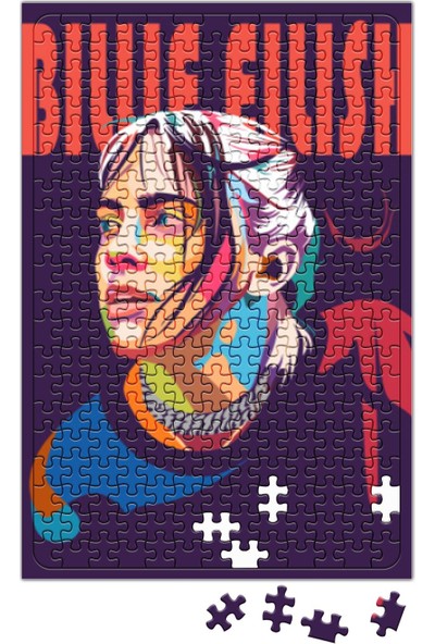 Baskı Dükkanı Billie Eilish Puzzle 240 Parça Yapboz Baskı Dükkanı Billie Eilish Puzzle 240 Parça Yapboz