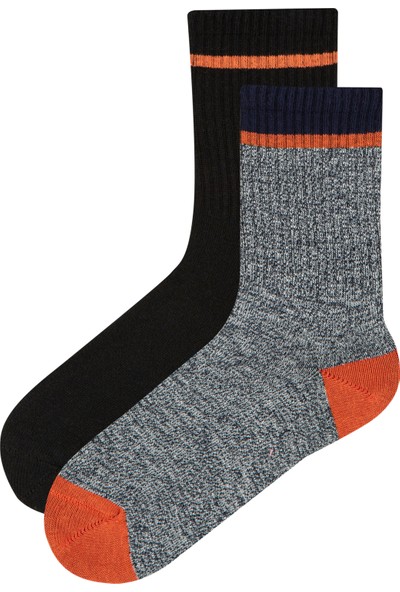 Penti Lacivert Erkek Çocuk Buddy 2li Soket Çorap