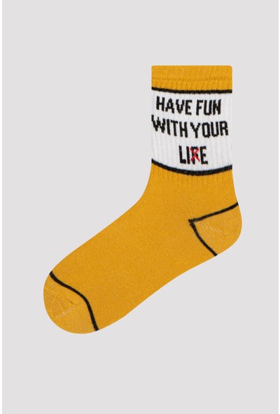 Penti Çok Renkli Funny Life 2li Soket Çorap