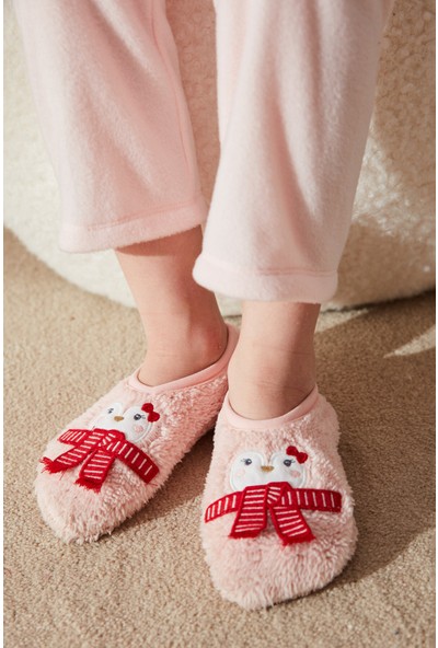 Penti Pembe Kız Çocuk Penguin Çetik