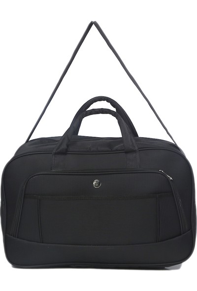 Th Bags Kadın Seyahat Çantası TH-KZN100985 Siyah 4+1