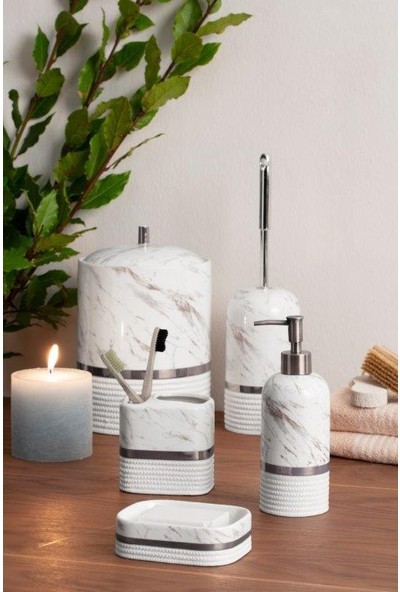 Primanova Bergama Gümüş Diş Fırçalık