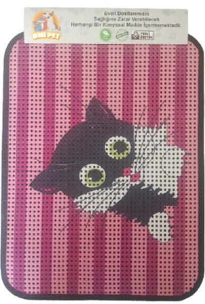 Umipet Baskılı Elekli Kedi Köpek Paspası 28