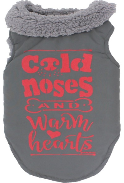 Pawstar Füme Cold Noses Yelek Gri M