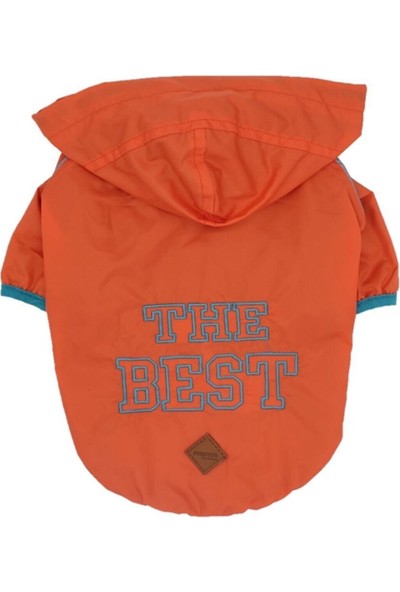 Pawstar The Best Nakışlı Kedi Köpek Mont Turuncu Xl
