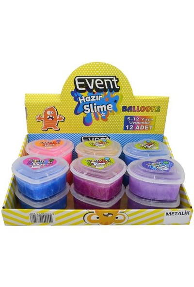 Event Hazır Slime Kalp 5-12 Yaş