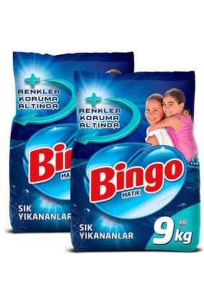 Bingo Matik 9 kg x 2