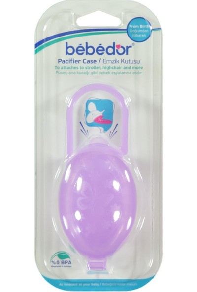 Bebedor Emzik Kutusu Bebedor 8590 Mor