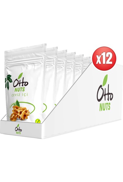 Otto Nuts Ceviz Içi 12 x 25 G Otto Nuts Ceviz Içi 12 x 25 G