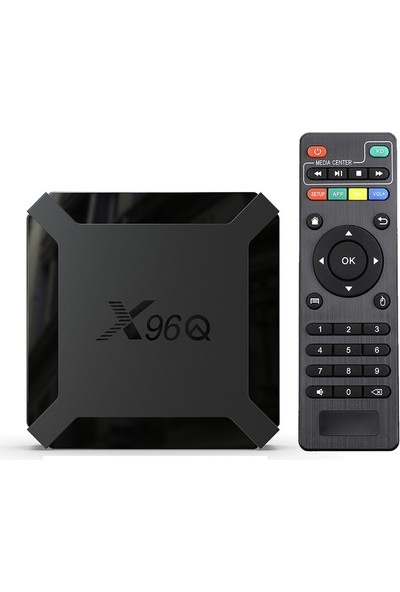 Sakuraa X96Q 4K Akıllı Tv Kutusu Android 10 2.4ghz Wifi - 1g Ram 8g Rom (Yurt Dışından) (Yurt Dışından) Sakuraa X96Q 4K Akıllı Tv Kutusu Android 10 2.4ghz Wifi - 1g Ram 8g Rom (Yurt Dışından) (Yurt Dışından)