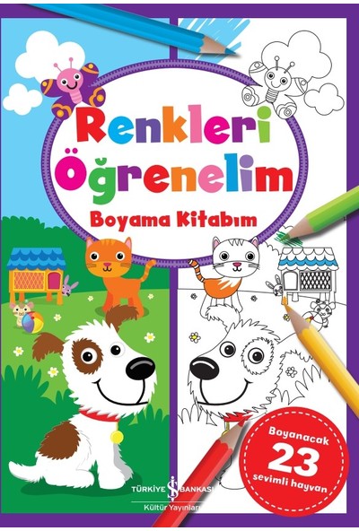 Renkleri Öğrenelim Boyama Kitabım Renkleri Öğrenelim Boyama Kitabım