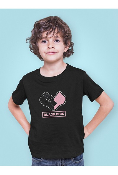Limon Blackpink K-Pop Grup Serisi 11 Baskılı Çocuk T-Shirt