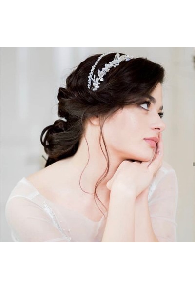 Kontes Gelin Tacı Saç Aksesuarı Kontes Gelin Tacı Saç Aksesuarı