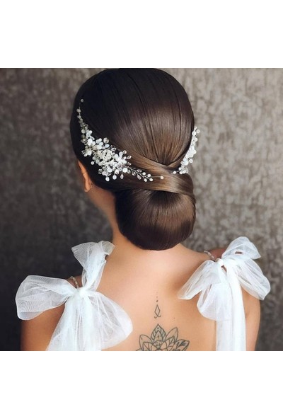 Kontes Gelin Tacı Saç Aksesuarı Kontes Gelin Tacı Saç Aksesuarı
