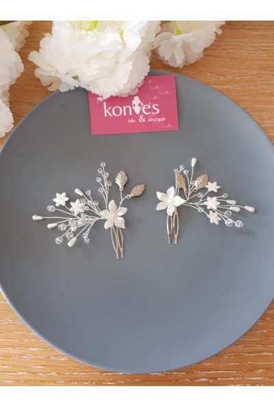 Kontes Gelin Tacı Saç Aksesuarı Kontes Gelin Tacı Saç Aksesuarı