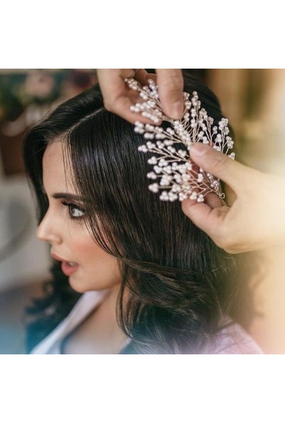 Kontes Gelin Tacı Saç Aksesuarı Kontes Gelin Tacı Saç Aksesuarı
