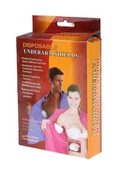 Disposable Koltuk Altı Ter Bandı Underarm Shield 12'li