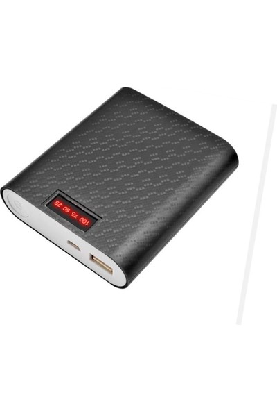 Tekno İstanbul Wozlo 12000 Mah Siyah Powerbank Taşınabilir Şarj Cihazı 5V 2.5A