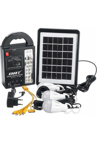 Calido Elektronik Solar Panelli Dat Güneş Enerjili Şarjlı Aydınlatma Cihazı Dat AT-999 LED Işık Şarj Cihazı Powerbank Calido Elektronik Solar Panelli Dat Güneş Enerjili Şarjlı Aydınlatma Cihazı Dat AT-999 LED Işık Şarj Cihazı Powerbank