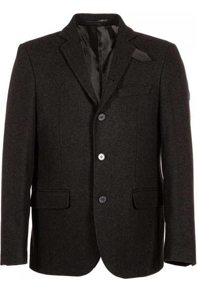 Tony Montana Yaka Detaylı Slim Fit Ceket