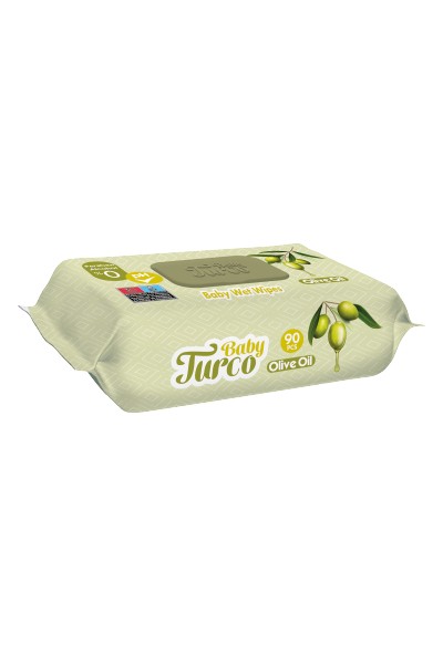 White Line Baby Turco 90 Yapraklı Zeytinyağlı Bebek Islak Havlu White Line Baby Turco 90 Yapraklı Zeytinyağlı Bebek Islak Havlu
