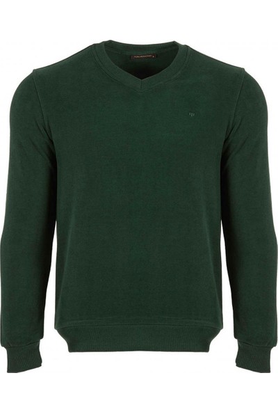 Tony Montana Erkek V Yaka Sweatshirt