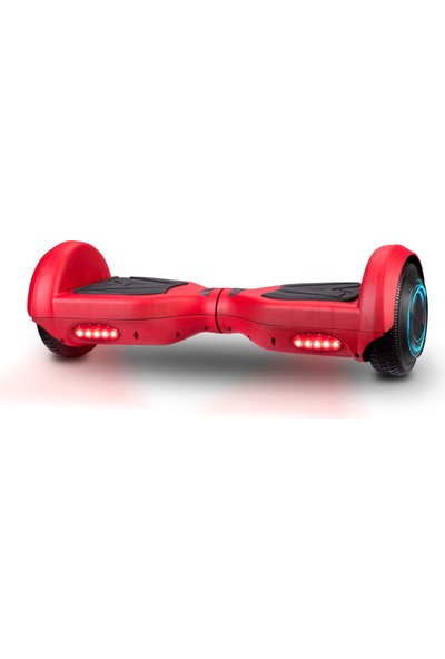 Gomaster Red Fire Mat Kırmızı 6.5 Inch Akıllı Dengeli Elektrikli Kaykay Hoverboard Taşıma Çantalı