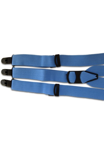 Kemer Sepeti Mavi Kadın Pantolon Askısı