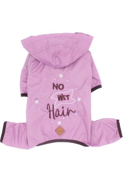 Pawstar Lila No Wet Hair Romper Küçük ve Orta Irklar Için Tulum-Mont Yağmurluk Köpek Kıyafeti Pawstar Lila No Wet Hair Romper Küçük ve Orta Irklar Için Tulum-Mont Yağmurluk Köpek Kıyafeti