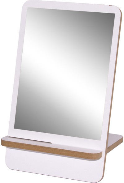 Çetin Shop Masa Makyaj Aynası Beyaz Çetin Shop Masa Makyaj Aynası Beyaz