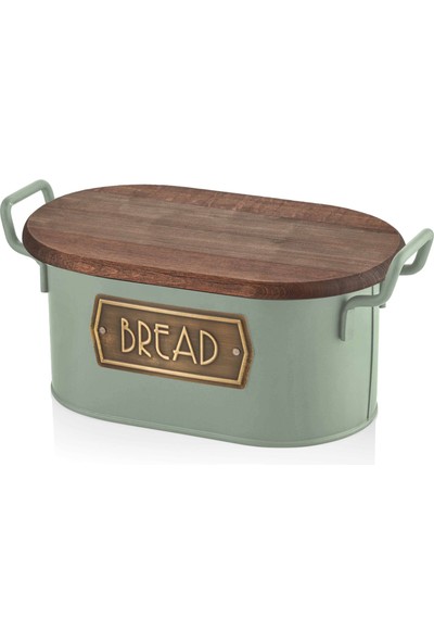 The Mia Ekmek Saklama Kabı - Mint Yeşili