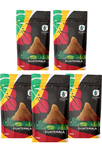 Bongardi Coffeeguetemala Yöresel Filtre Kahve 4'lü 250 gr