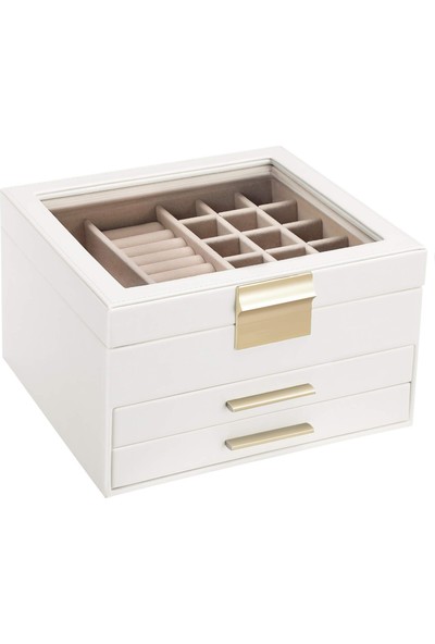 Songmıcs 3 Katlı Çekmeceli Takı Kutusu (Yurt Dışından)