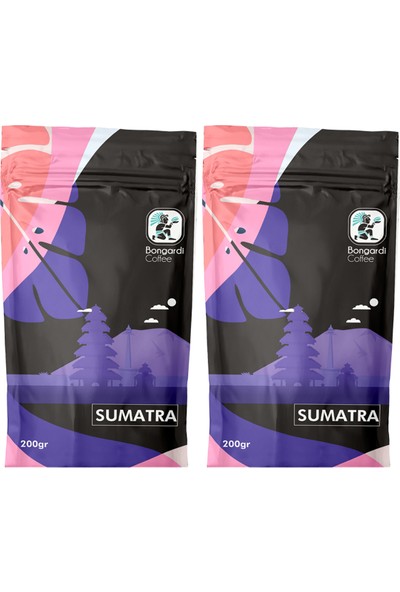 Bongardi Coffee Endonezya Sumatra Yöresel Filtre Kahve 2 x 200 gr Öğütülmüş Bongardi Coffee Endonezya Sumatra Yöresel Filtre Kahve 2 x 200 gr Öğütülmüş