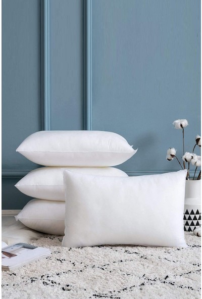 Junenext 4'lü Kırlent Kılıfı Iç Yastığı 35X50 350GR %100 Boncuk Silikonlu Kırlent Içi Dolgusu Junenext 4'lü Kırlent Kılıfı Iç Yastığı 35X50 350GR %100 Boncuk Silikonlu Kırlent Içi Dolgusu