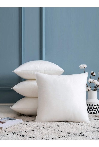 Junenext 4'lü Kırlent Kılıfı Iç Yastığı 40X40 300GR %100 Boncuk Silikonlu Kırlent Içi Dolgusu Junenext 4'lü Kırlent Kılıfı Iç Yastığı 40X40 300GR %100 Boncuk Silikonlu Kırlent Içi Dolgusu