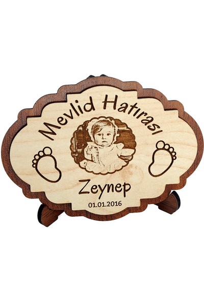 İhvan Ahşap Magnet - Fotoğraf Baskılı - Bebek Mevlüt Armağansi - 50 Adet İhvan Ahşap Magnet - Fotoğraf Baskılı - Bebek Mevlüt Armağansi - 50 Adet