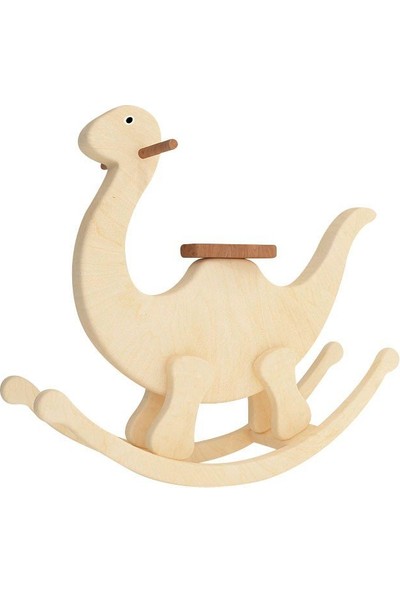 Gaga Wood Dino - Sallanan Dinozor Ahşap Oyuncak