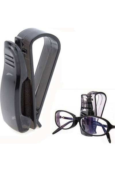 Bibizde Araç Içi Gözlük Tutucu Araba Güneş Gözlüğü Kredi Kartlık Kartvizit Klipsi