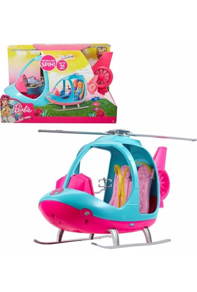 Barbie FWY29 Barbie'nin Pembe Helikopteri