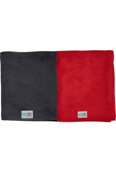 Oya Pet Mikrofiber Evcil Hayvan Havlusu - 2 Adet
