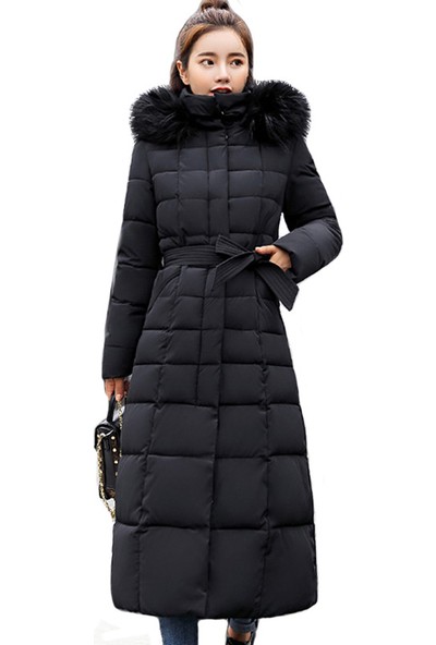 Kadın Uzun Pamuklu Ceket Mont (Yurt Dışından) Kadın Uzun Pamuklu Ceket Mont (Yurt Dışından)