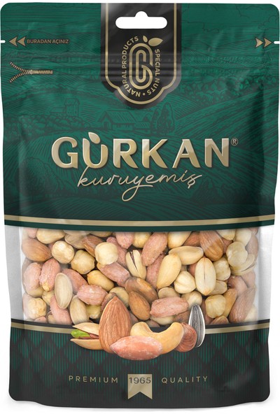 Gürkan Kuruyemiş Süper Lüx Karışık 250 gr
