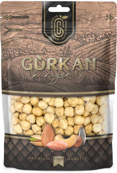 Gürkan Kuruyemiş Kavrulmuş Giresun Fındık 250 gr