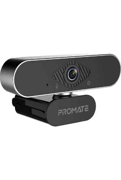 Promate Procam-2 - Webcam Web Kamera Bilgisayar Kamerası HD, Otomatik Zoomlu, Geniş Promate Procam-2 - Webcam Web Kamera Bilgisayar Kamerası HD, Otomatik Zoomlu, Geniş
