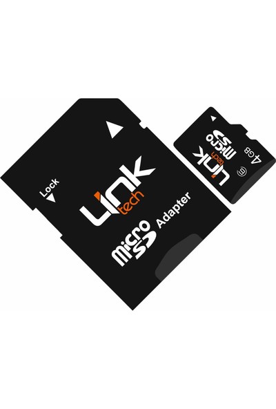 Linktech 4gb Micro Sd Adaptörlü Hafıza Kartı Linktech 4gb Micro Sd Adaptörlü Hafıza Kartı