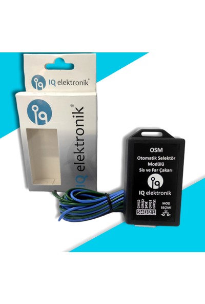 EKT Otomatik Selektör Modülü Sis ve Far Çakarı Osm EKT Otomatik Selektör Modülü Sis ve Far Çakarı Osm